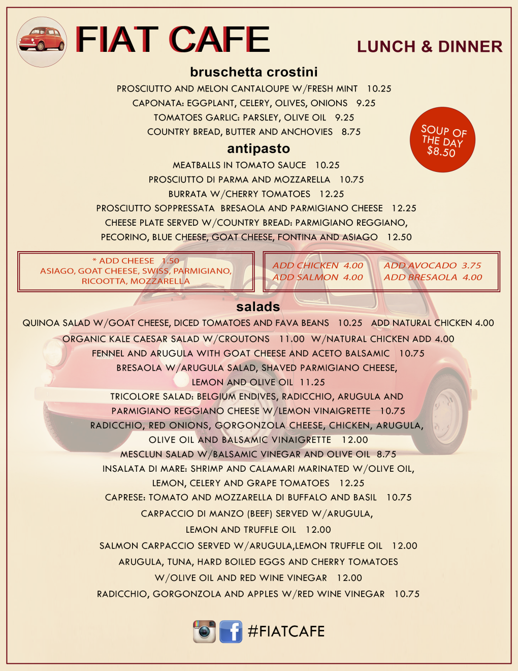 Menus
